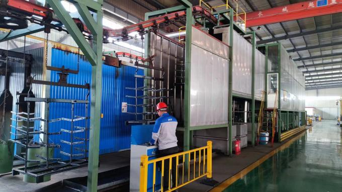 BYF state-of-the-art automated leaf spring factory